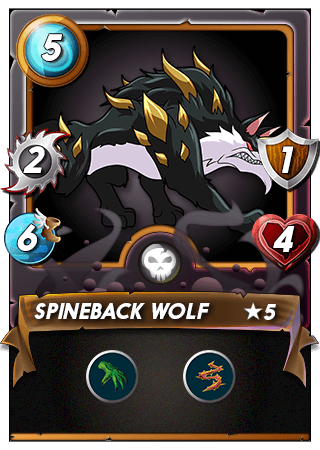 Splinterlands Challenge of the Week: Spineback Wolf
